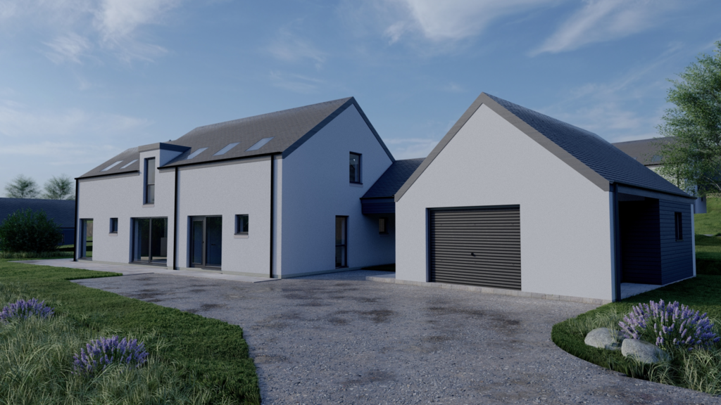 Plot 2 Newmore Village Housing, Newmore, Invergordon, IV18 0PG 4 bed ...