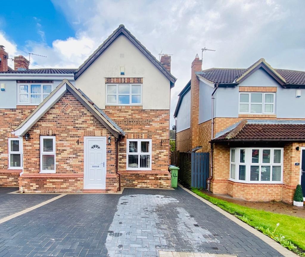 WILLOW DRIVE, TRIMDON VILLAGE 2 bed semi-detached house - £105,000