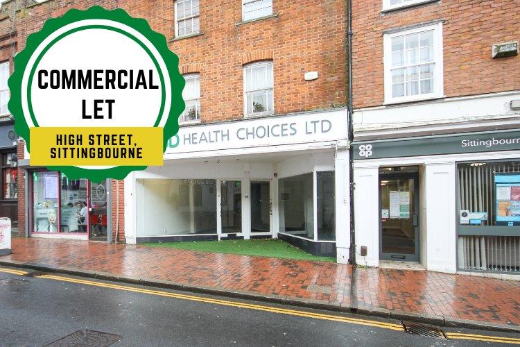 High Street, Sittingbourne Shop - £1,000 pcm (£231 pw)