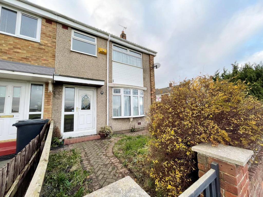 Swinburne Road, Rift House, Hartlepool 3 bed end of terrace house - £79,950