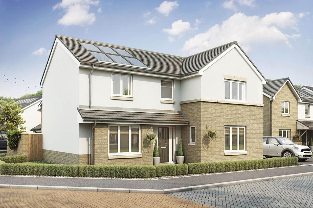 The Monro - Plot 508 at Hawkhead... 4 bed detached house - £409,000