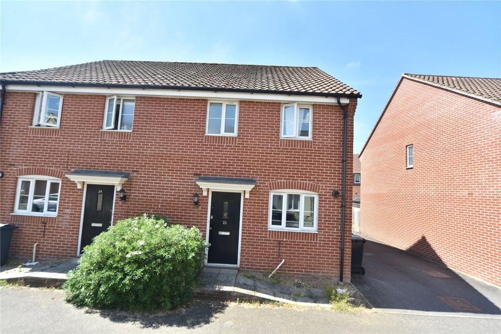 Privet Way, Red Lodge, Bury St. Edmunds, Suffolk, IP28 3 bed terraced ...