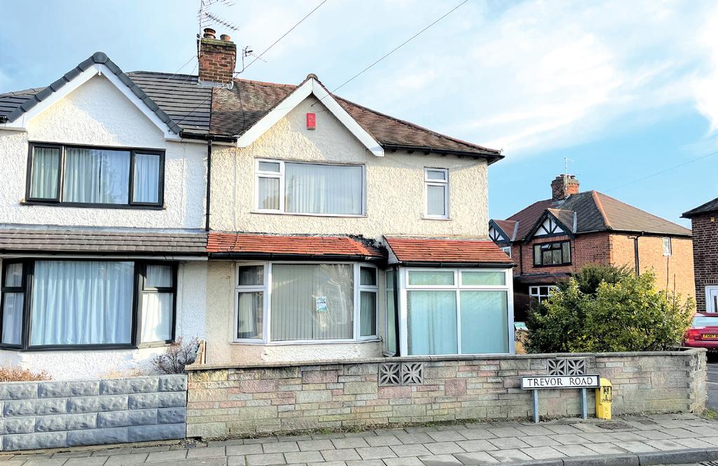 26 Trevor Road, Beeston, Nottingham 3 bed semi-detached house - £80,000