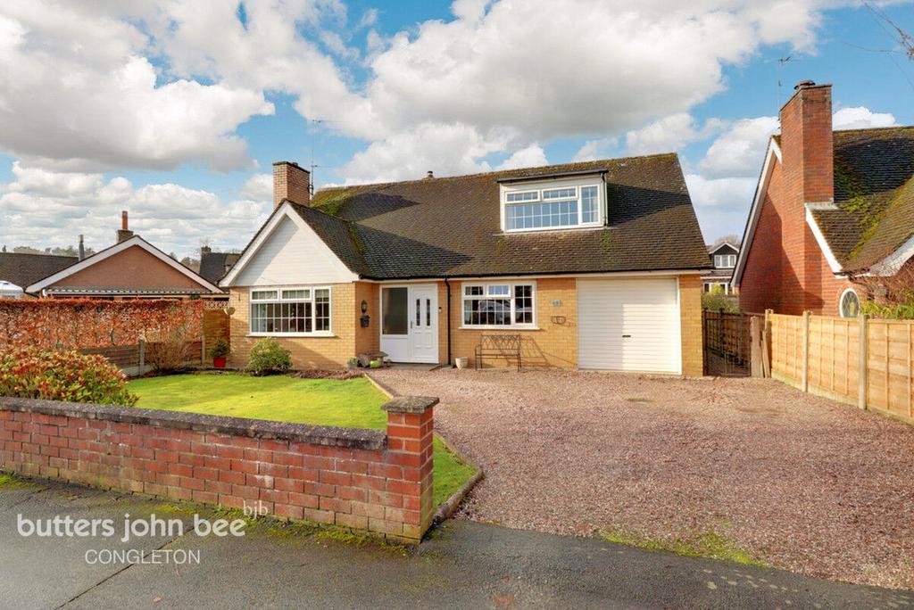 School Lane, Eaton, Congleton 3 bed detached bungalow for sale - £425,000
