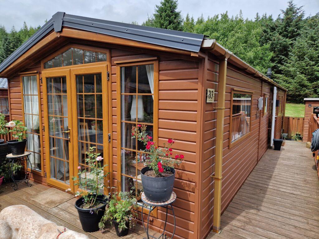 B3 Rowan View, Glendevon Country Park, Dollar, FK14 7JY 3 bed lodge for ...