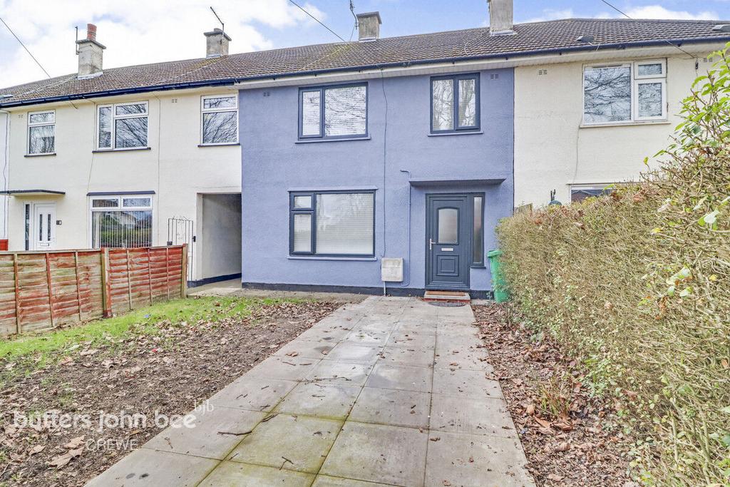 Plane Tree Drive, Crewe 3 bed terraced house - £100,000