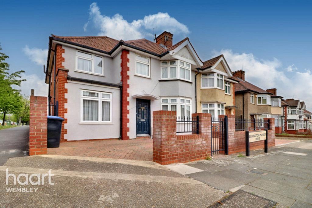 Oakington Manor Drive, Wembley 5 bed semi-detached house for sale - £ ...