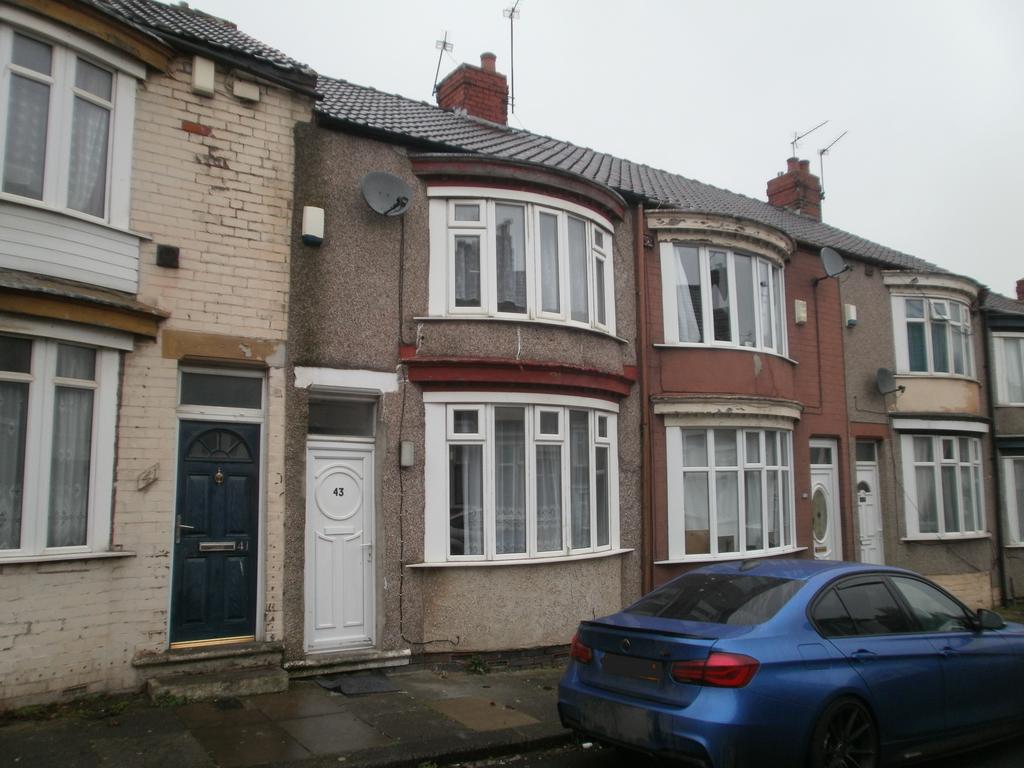 Norcliffe Street, Middlesbrough TS3 3 bed terraced house - £65,000