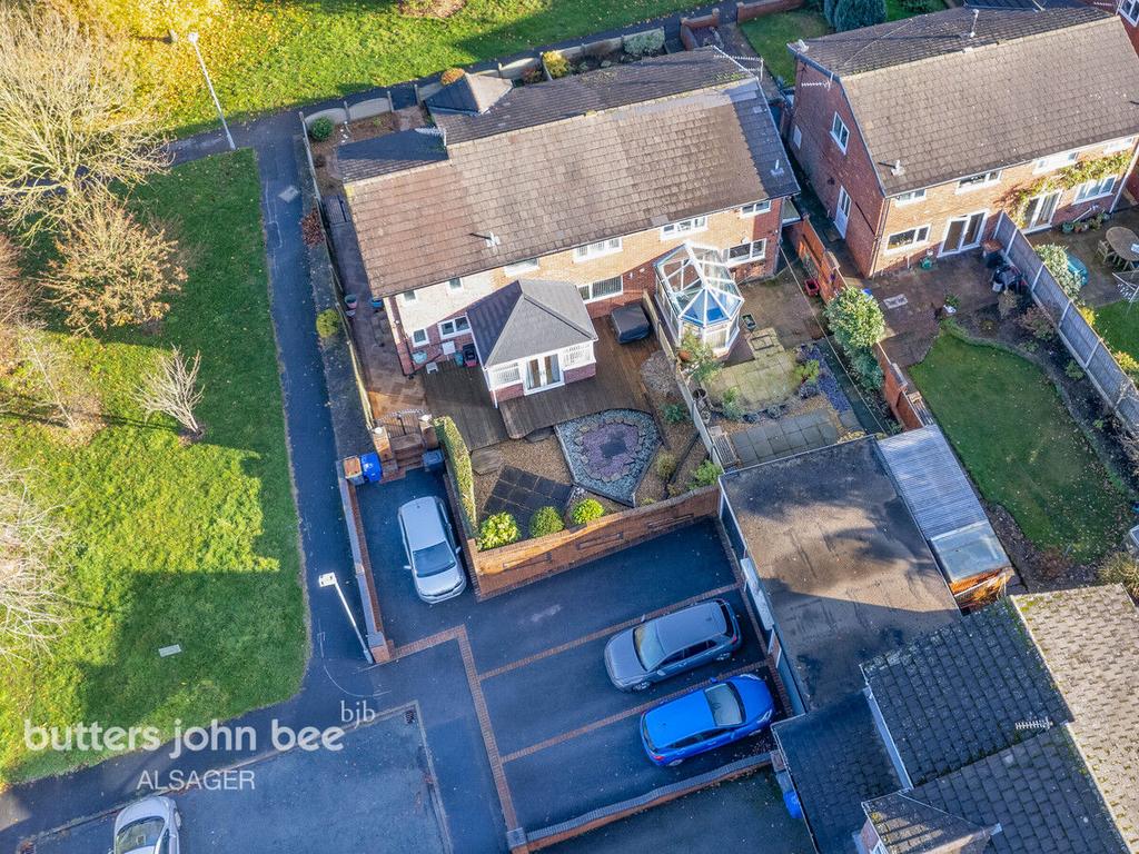 Brindley Way, Bignall End 3 bed semi-detached house - £199,950