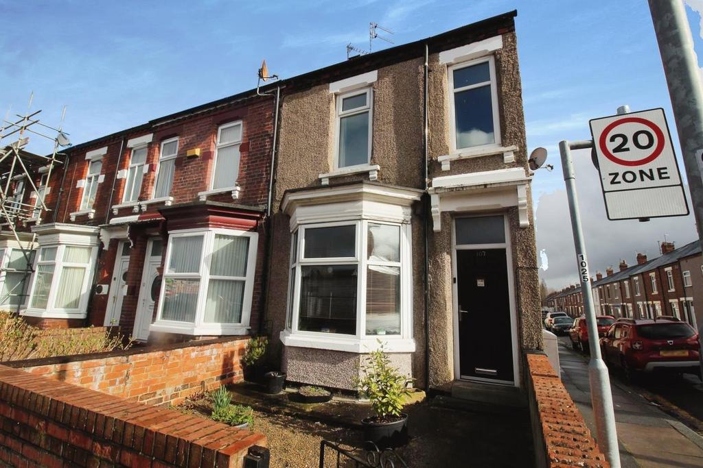 Neasham Road, Darlington 3 bed terraced house for sale - £100,000