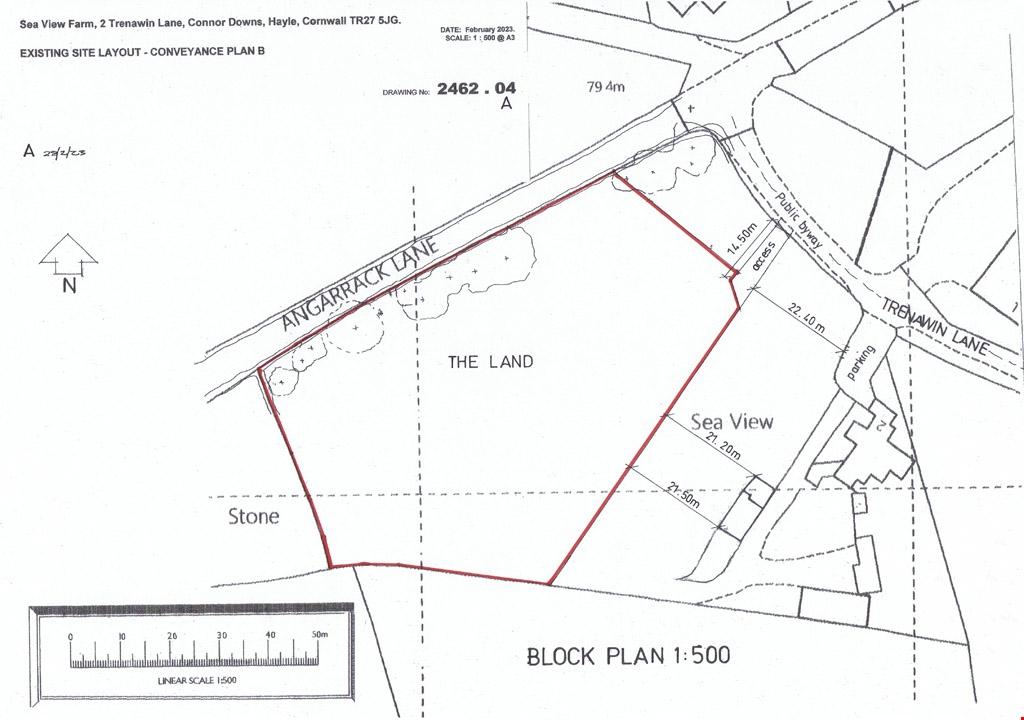 Angarrack Lane, Connor Downs, Hayle... Plot - £125,000