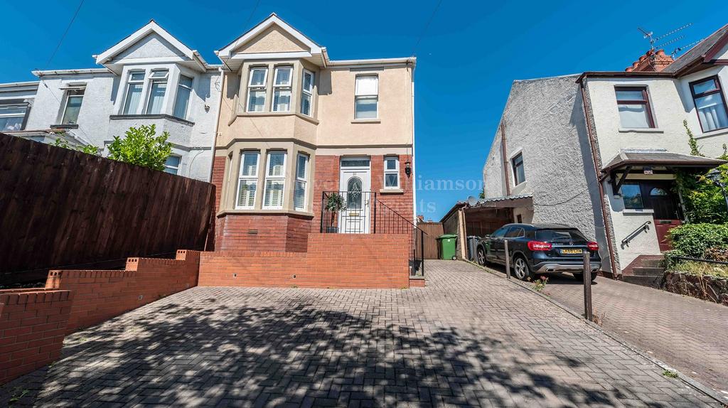 New Road, Rumney, Cardiff. CF3 3 bed semi-detached house - £340,000