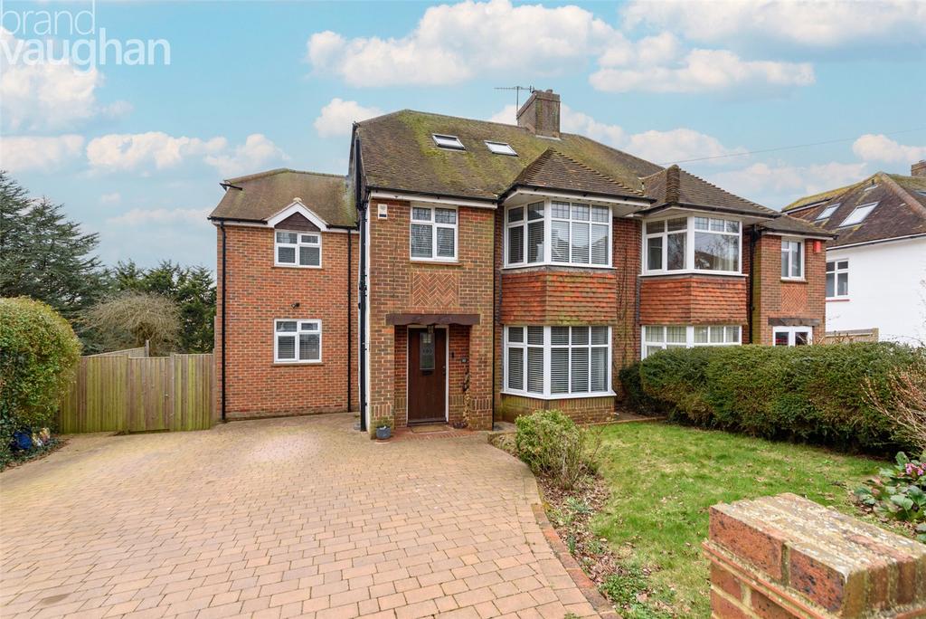 Redhill Drive Brighton East Sussex Bn1 4 Bed Semi Detached House £