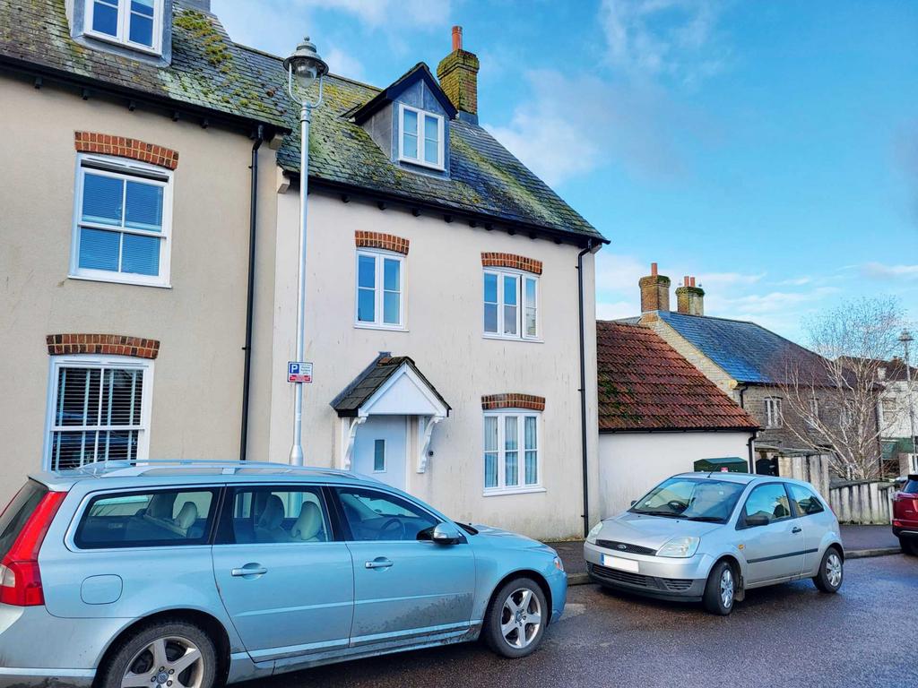 Coombefield Lane, Axminster, Devon 3 bed end of terrace house - £385,000