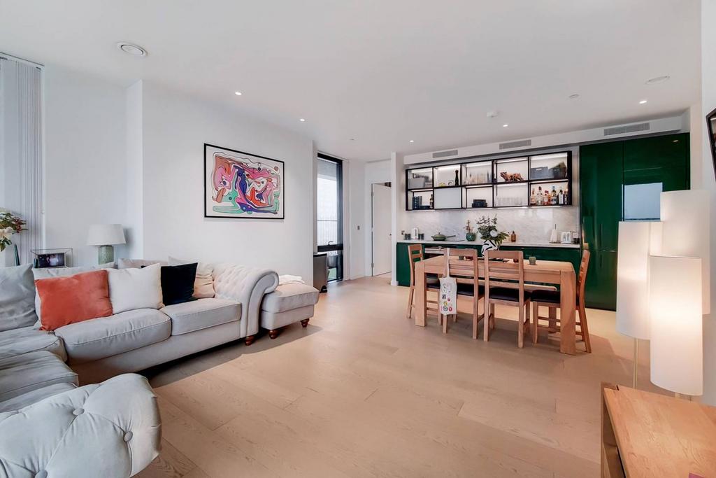 Wardian London, Canary Wharf, London... 2 bed flat - £3,684 pcm (£850 pw)