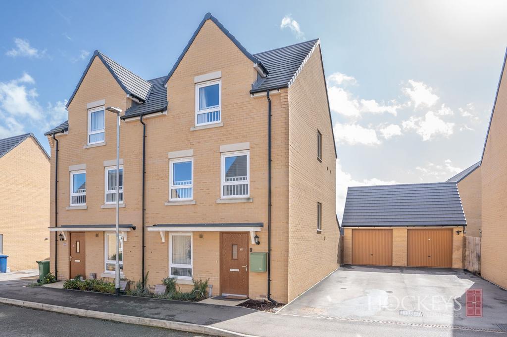 Cuckoo Way, Northstowe, CB24 4 bed semi-detached house for sale - £415,000