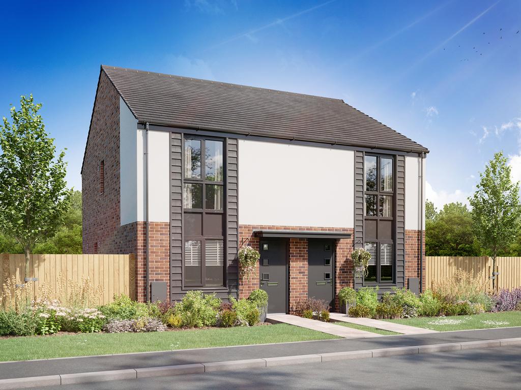 Plot 344, The Wistow at Germany Beck... 2 bed end of terrace house - £ ...