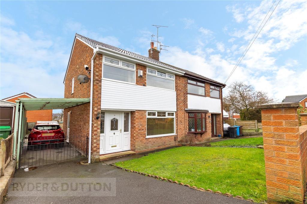Borrowdale Close, Royton, Oldham... 3 bed semi-detached house - £249,995