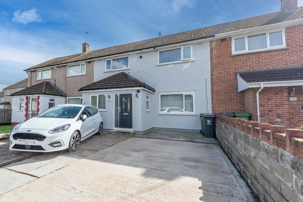 Uphill Road, Llanrumney, Cardiff. CF3 3 bed terraced house - £235,000