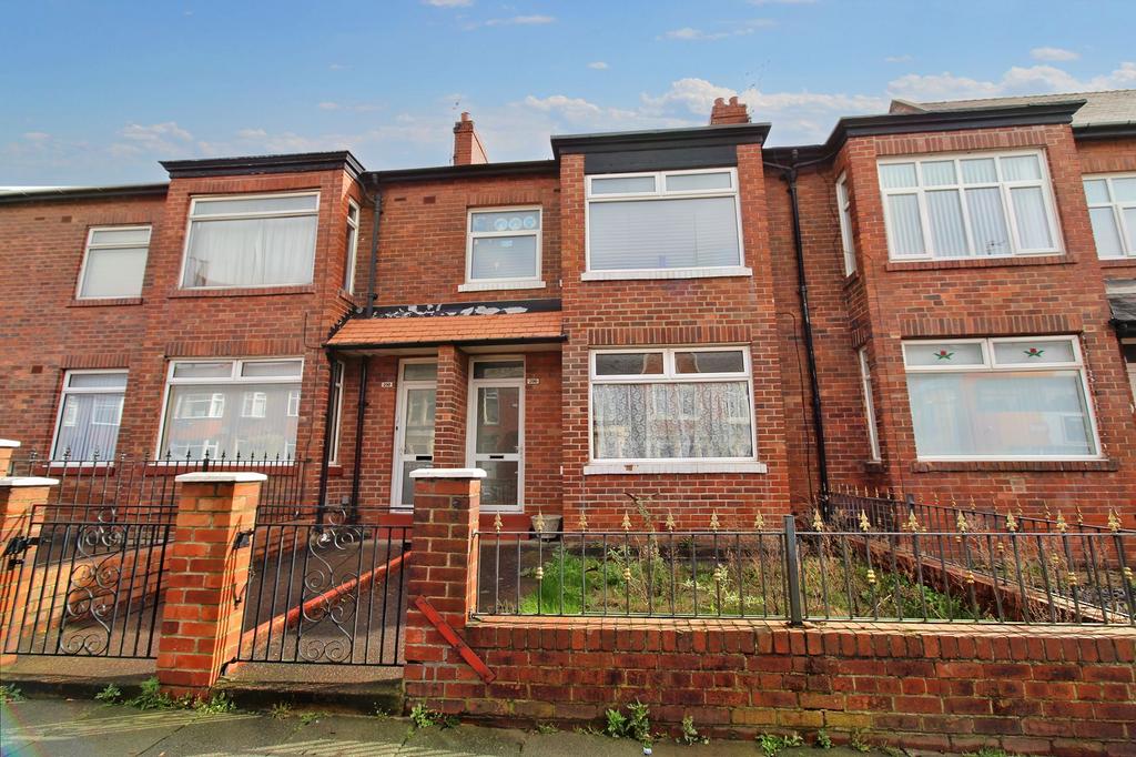 Chillingham Road, Heaton, Newcastle... 2 bed ground floor flat - £95,000