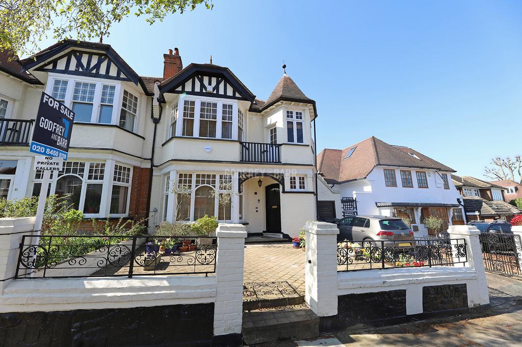 Finchley N3 4 bed semi-detached house - £1,750,000