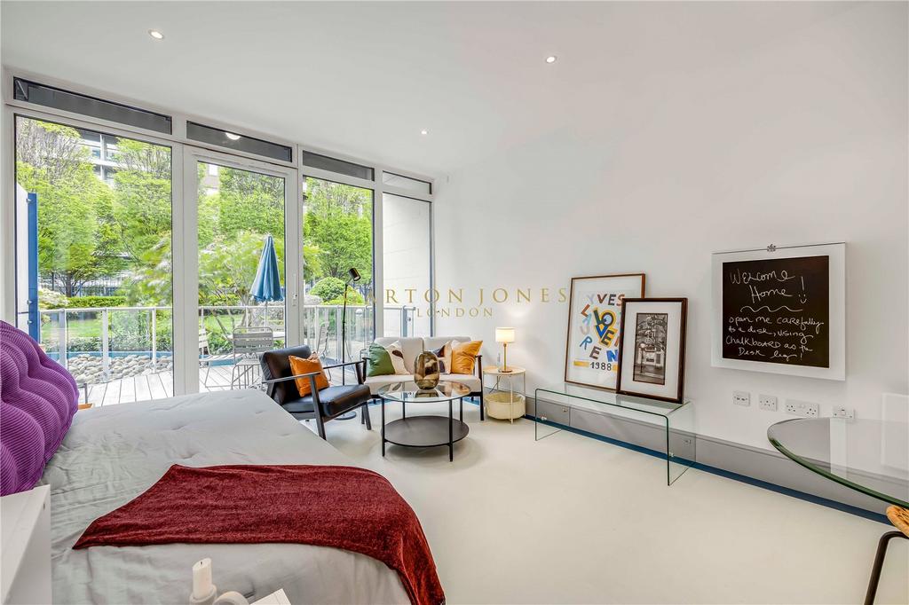 Oswald Building, Chelsea Bridge Wharf, London, SW11 Studio for sale - £ ...