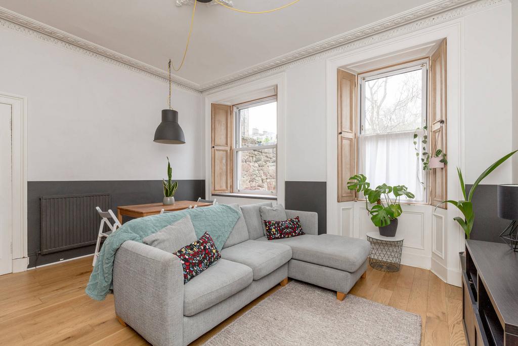 5/1 Upper Gilmore Terrace, Edinburgh... 1 bed ground floor flat - £275,000