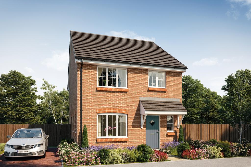 Plot 113, The Mason at Bellway at... 3 bed detached house - £299,950