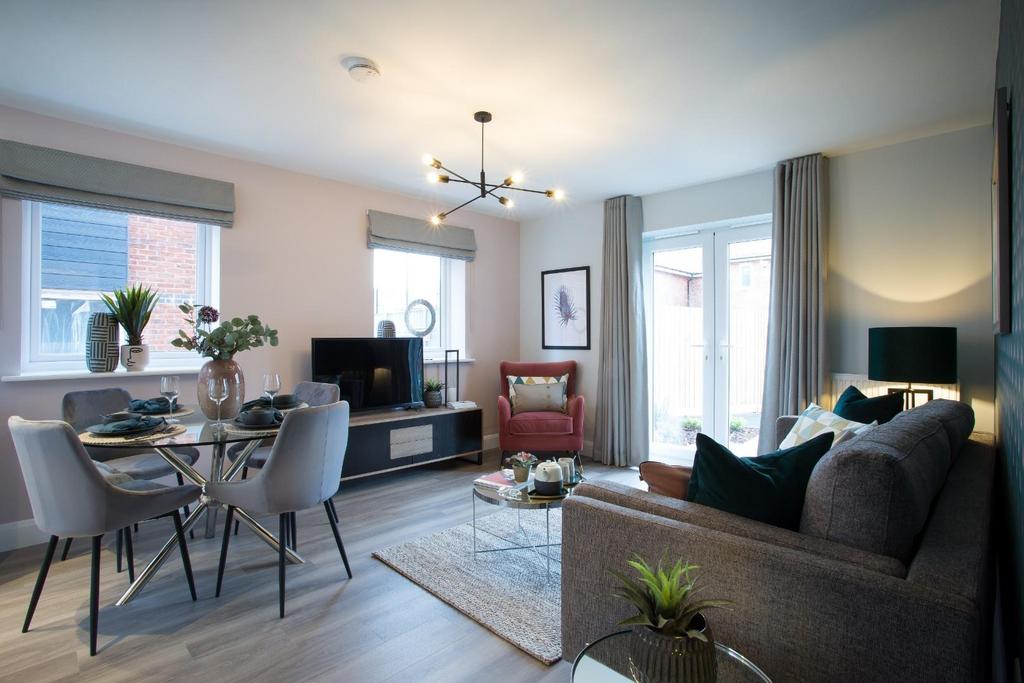 Osier Way, Olney, Buckinghamshire MK46 2 bed apartment - £229,995