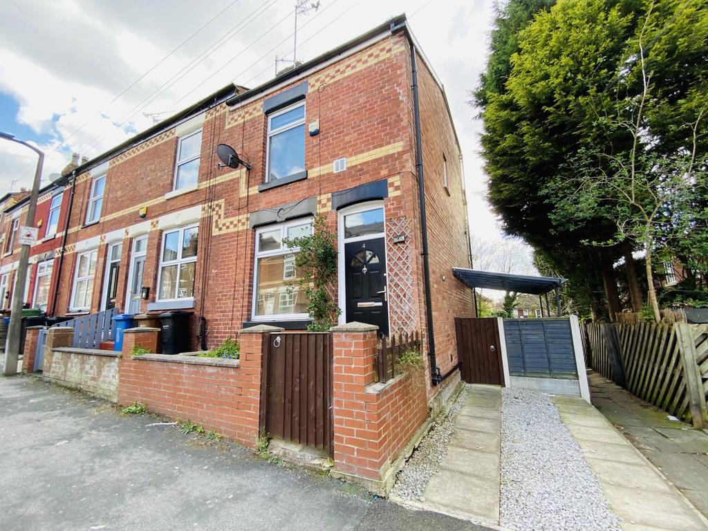 Glebe Street, Offerton, Stockport, SK1 3 bed end of terrace house - £ ...