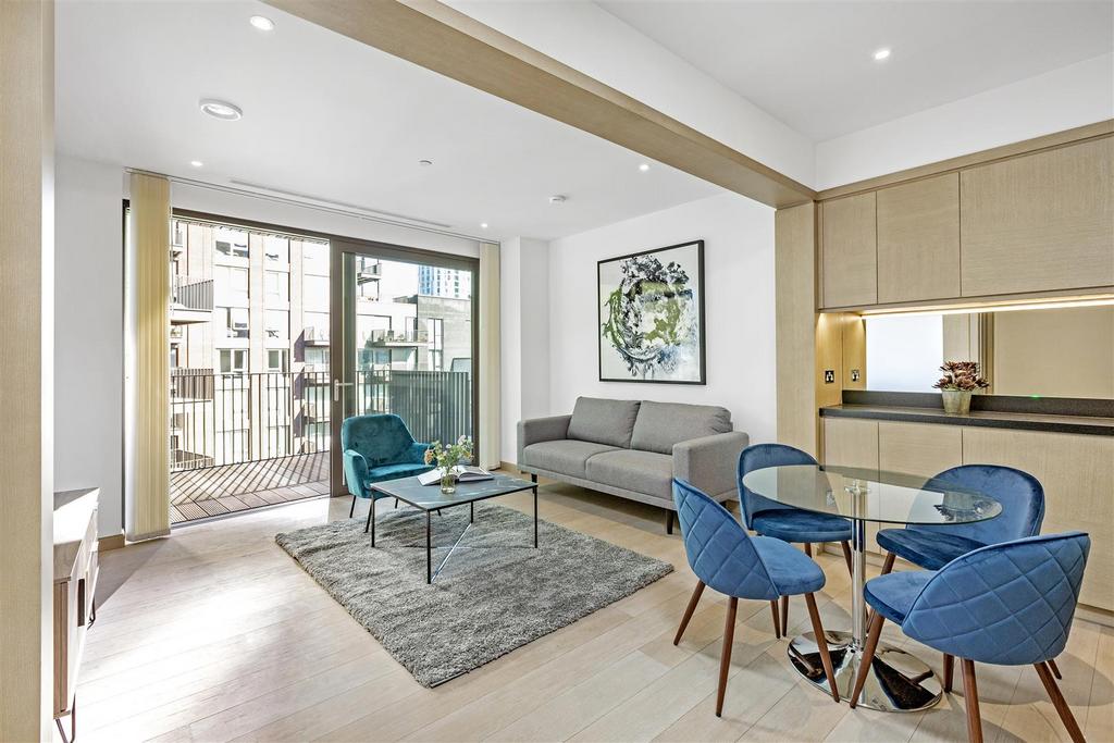 Legacy Building, Embassy Gardens, 1... 1 bed flat - £3,467 pcm (£800 pw)