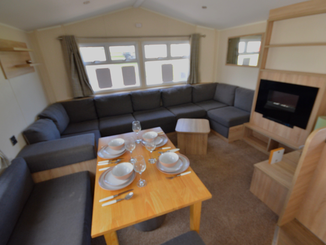 Harts Holiday Park 3 bed static caravan - £41,995