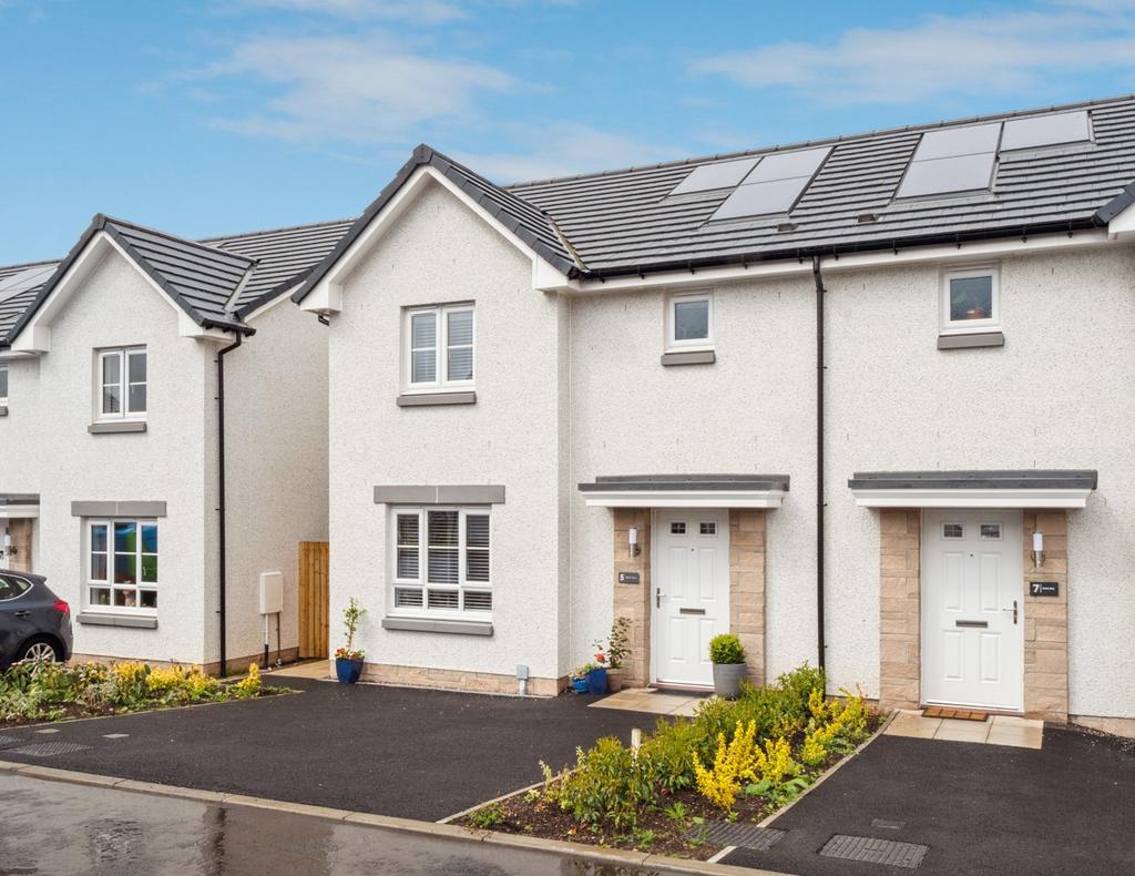 Salers Way, Huntingtower, Perth, PH1 3XP 3 bed semi-detached house - £ ...