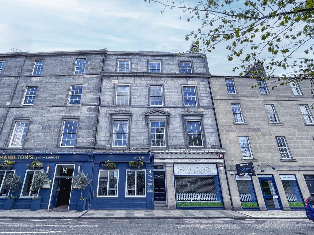 Hamilton Place, Stockbridge... 2 bed flat to rent - £1,395 pcm (£322 pw)