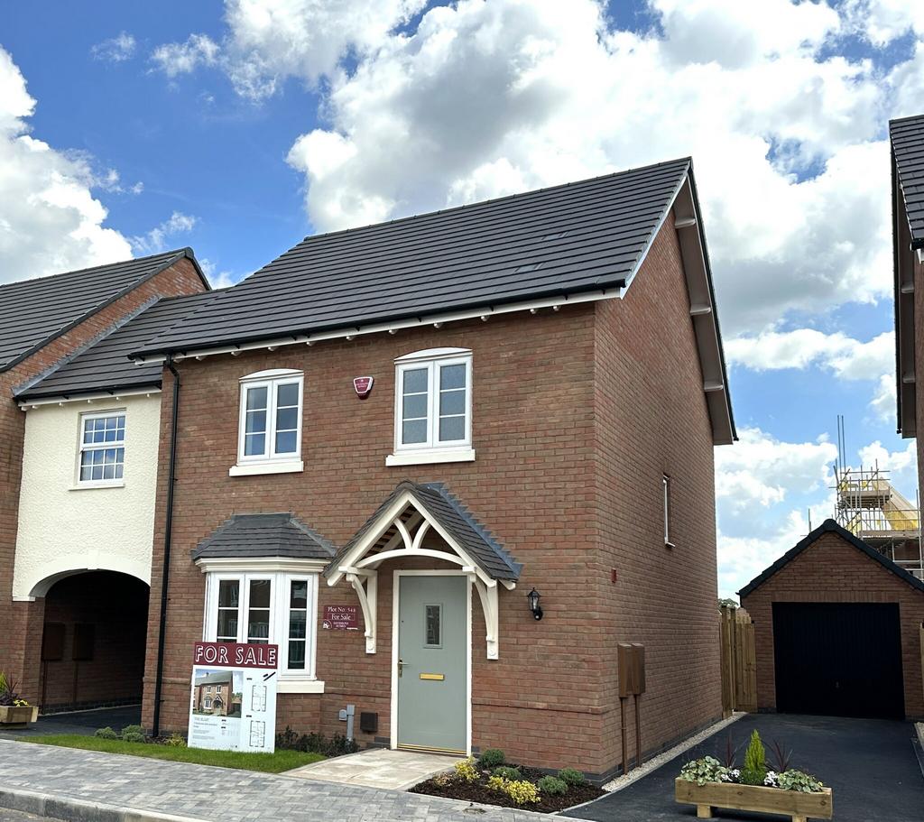 Plot 548, The Blaby at Thorpebury In... 3 bed link detached house - £ ...