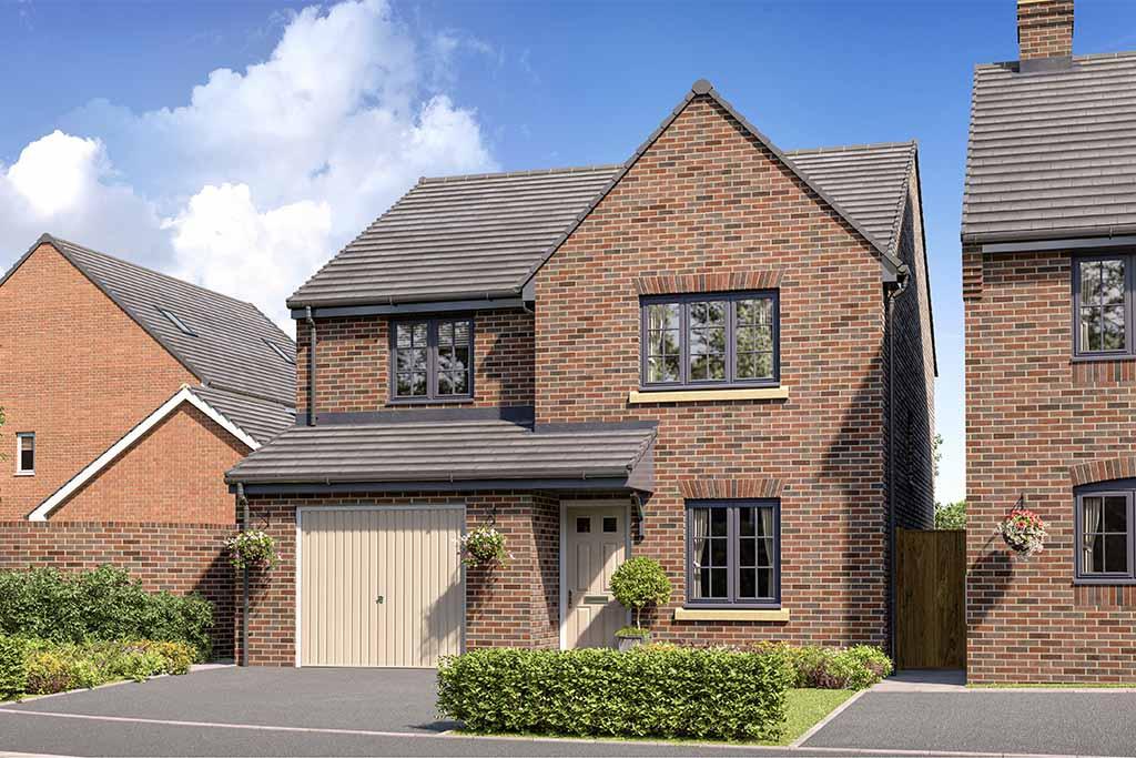 Plot 83, The Eaton at Pastures Grange... 4 bed detached house for sale ...