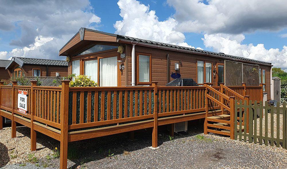 Stonham Aspal Suffolk 2 bed lodge - £87,500