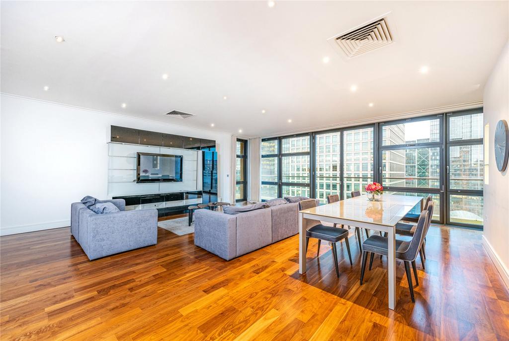 Discovery Dock Apartments West, South Quay Square, London 3 bed flat to ...