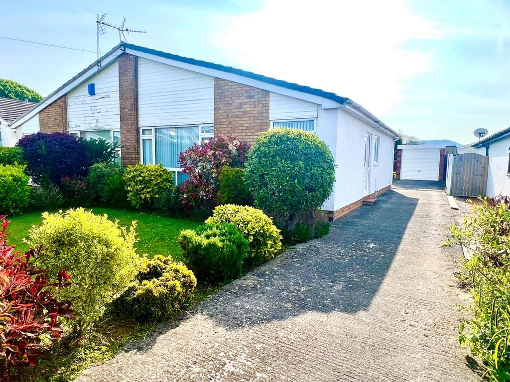 Rowan Drive, Rhyl 2 bed semi-detached bungalow - £149,995