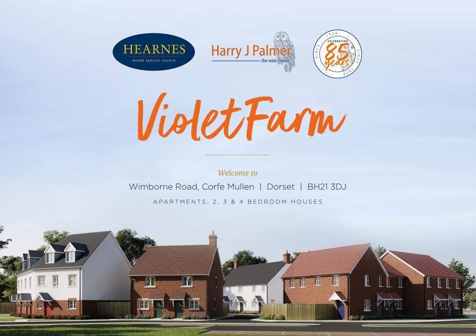 Violet Farm Development, Wimborne Road, Corfe Mullen, BH21 3DJ 2 bed ...