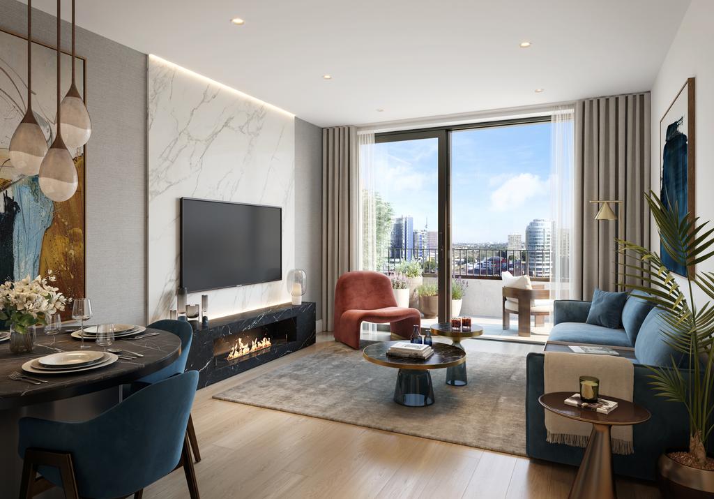 Chelsea Riverview, Chelsea, SW6 1 bed apartment - £805,000