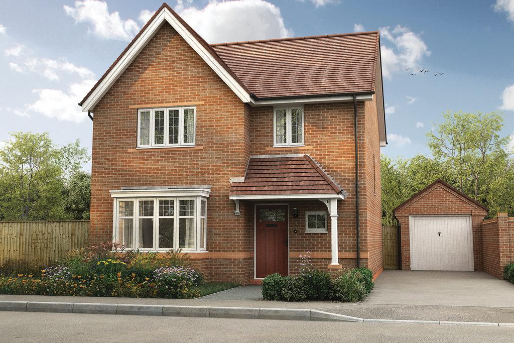 Plot 124, The Wyatt at Keyworth Rise, Bunny Lane NG12 4 bed detached ...