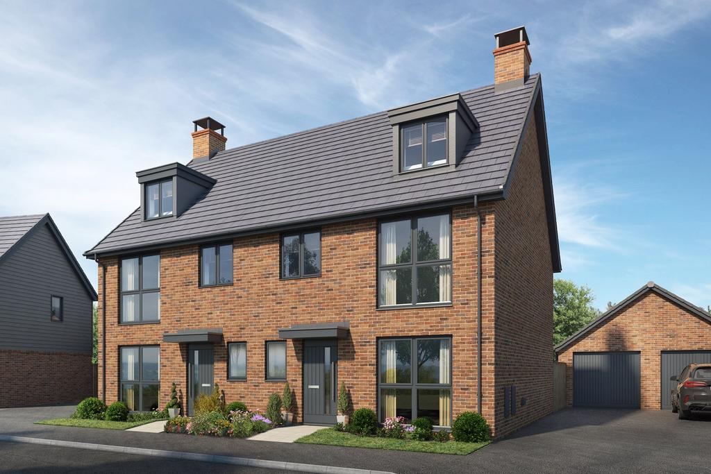 Plot 42, The Tulip at Rosebrook, Hambrook Off of Broad Road & Scant ...