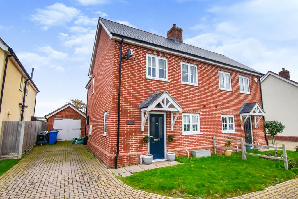 Sudbury Road Newton Sudbury Co10 3 Bed Semi Detached House For Sale