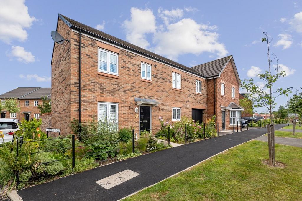 Palmerston Avenue, St. Georges Wood, Morpeth, NE61 2GF 4 bed link ...