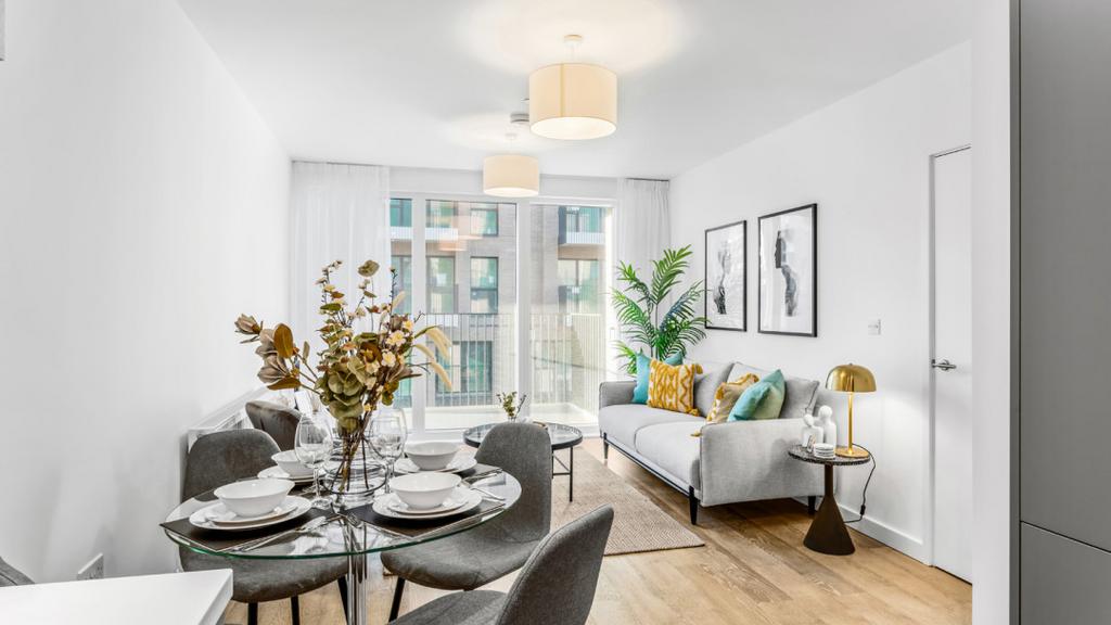 Plot 86 50%, at L&Q at Huntley Wharf... 1 bed flat - £143,750