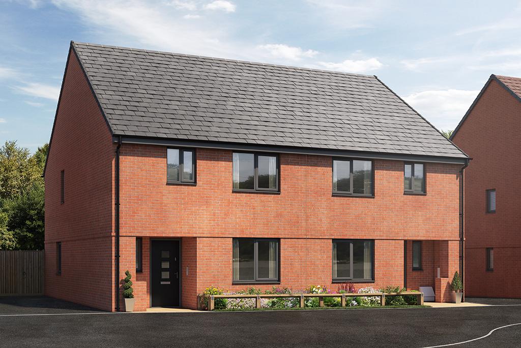 Plot 508, The Rye at Roman Fields, Peterborough, Manor Drive PE4 2 bed ...