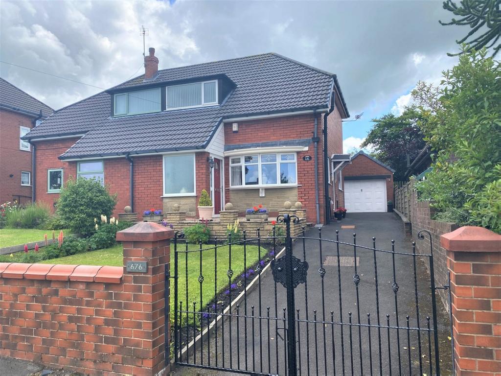 676 Ripponden Road, Moorside, Oldham 2 bed semi-detached house for sale ...