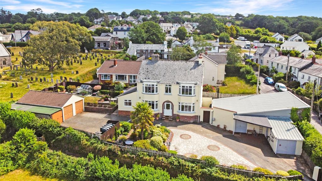 Bratton Fleming, Barnstaple, Devon, EX31 4 bed detached house for sale ...