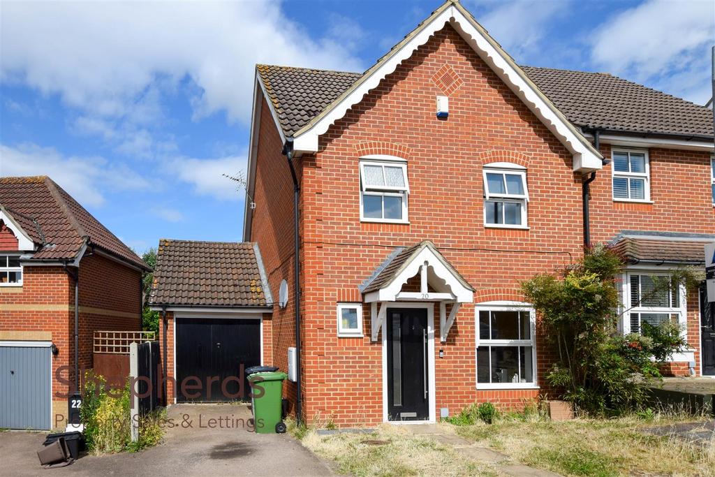 Lucern Close, West Cheshunt EN7 3 bed semi-detached house - £449,995